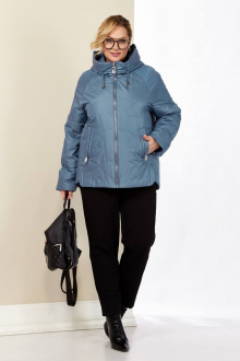 Женская куртка Shetti 2185 серо-голубой
