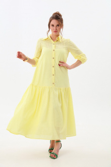 Платья NikVa 800-7 лимонный